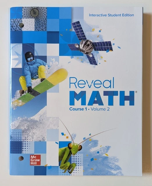 REVEAL MATH COURSE 1 Interactive Student Edition Vol 2 Workbook 6th ...