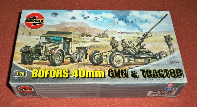 MAQUETTE BOFORS 40MM Gun & Tractor - Airfix 1:76. EUR 15,00 - PicClick FR