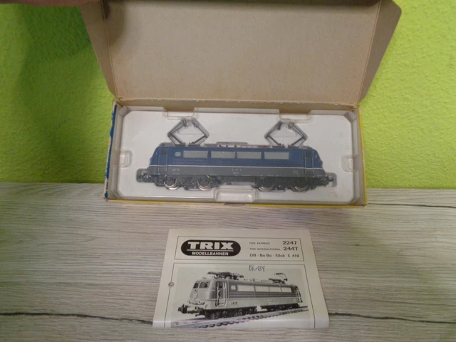 TRIX HO INTERNATIONAL 2447 E-Lok BR 184. Mit OVP und Anleitung. EUR 87 ...