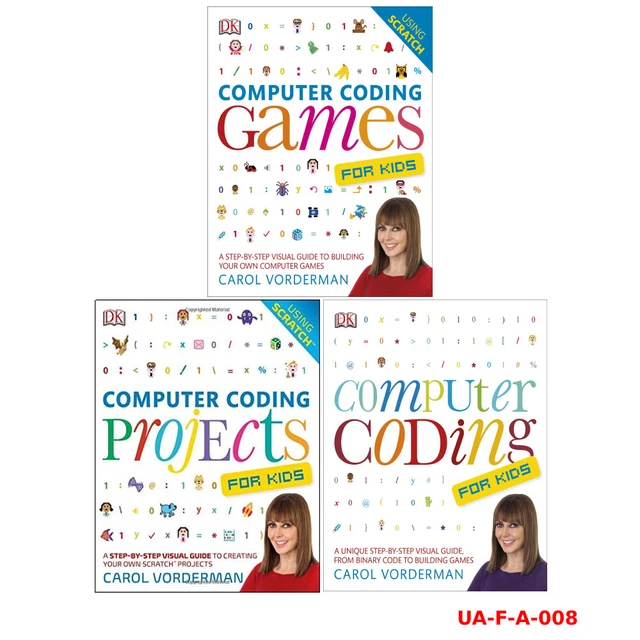 COMPUTER CODING FOR Kids Carol Vorderman Collection 3 Books Collection Set NEW £19.99 - PicClick UK