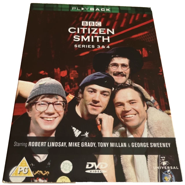 CITIZEN SMITH SERIES 3 & 4 In Card Sleeve DVD Robert Lindsay BBC £9.99 ...