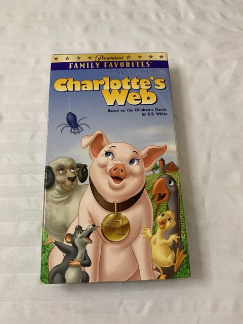 '01 CHARLOTTE'S WEB/PARAMOUNT#153783 VHS Original Case TESTED Movie ...