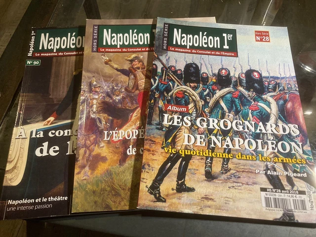 NAPOLÉON 1ER PREMIER Empire Lot De 3 Magazines ( 2 HS + 1 Numéro ...