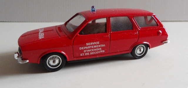 1/43 RENAULT 12 pompier ambulance Solido sans boite EUR 9,50 - PicClick FR