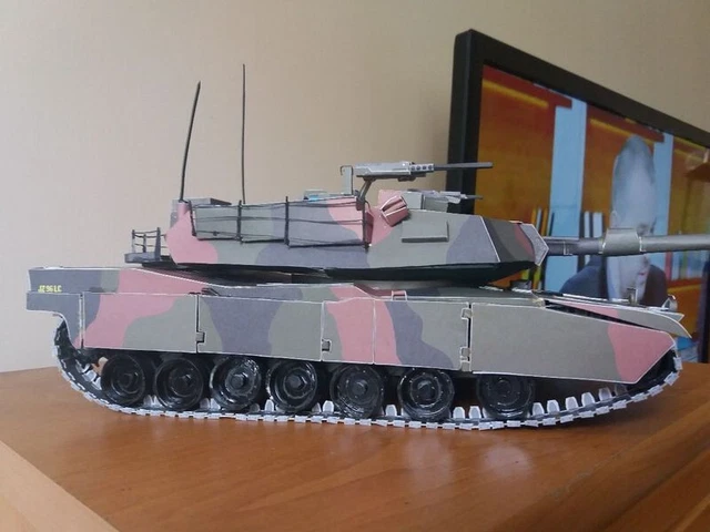 ANGRAF MODEL 1/2014 - Amerikanischer Kampfpanzer M1A2 Abrams EUR 23,00 ...