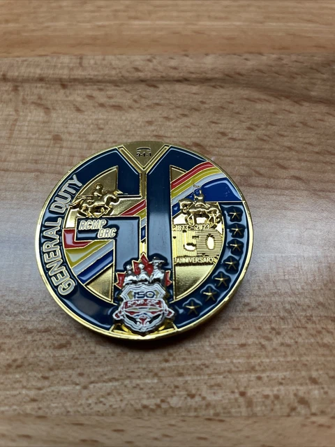 RCMP POLICE CHALLENGE Coin General Duty 150 Years Canada $62.00 ...