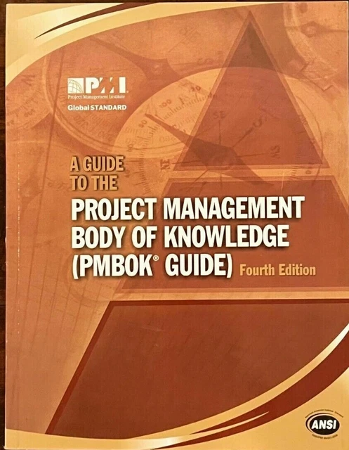 PROJECT MANAGEMENT BODY of Knowledge PMBOK Guide 4th Ed ANSI Softcover $24.99 - PicClick AU