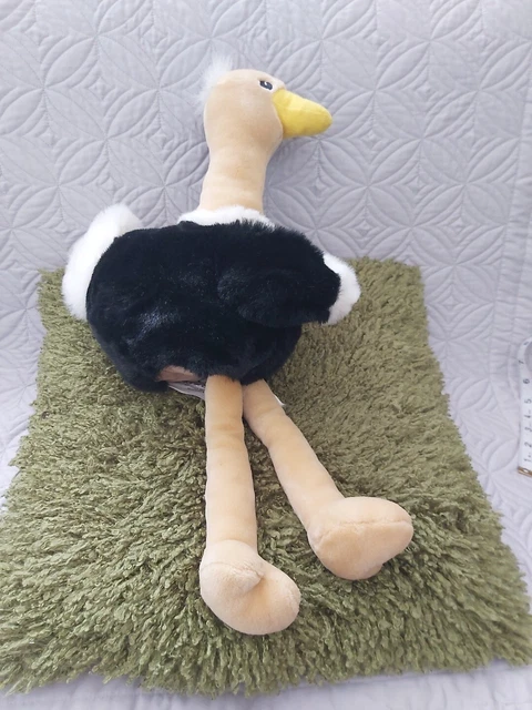 LARGE OSTRICH PUPPET Ikea Lurvig OSTRICH Hand Puppet Plush Stuffed Toy ...