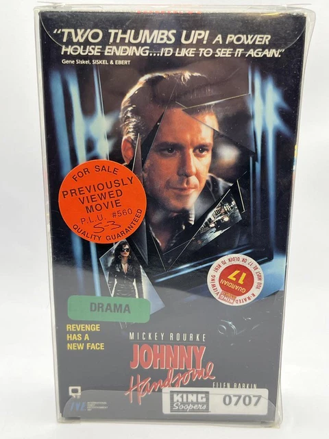 JOHNNY HANDSOME - VHS Movie Starring Mickey Rourke £13.53 - PicClick UK