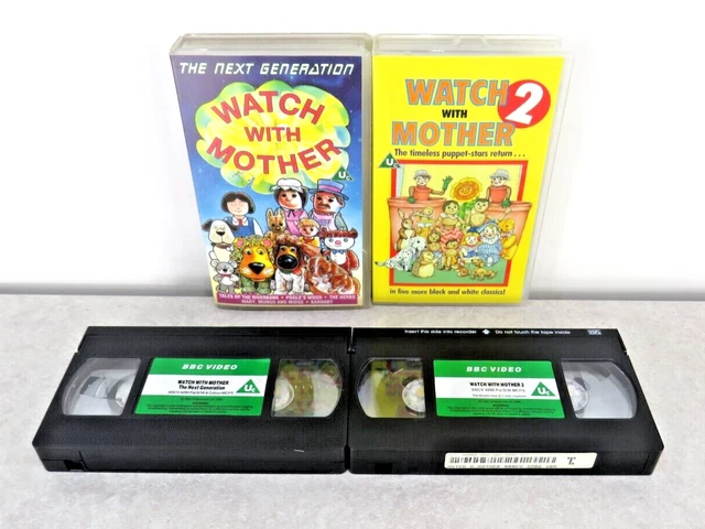 WATCH WITH MOTHER: The Next Generation & Watch With Mother 2 (VHS) £20. ...