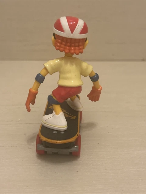 NICKELODEON ROCKET POWER Rev-Ups Otto Rocket 2001 Mattel Skateboard ...