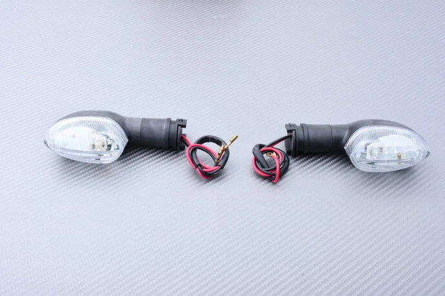 PAREJA INTERMITENTES DELANTEROS Led Claros YAMAHA YZF R1 YZF-R1 RN19 ...