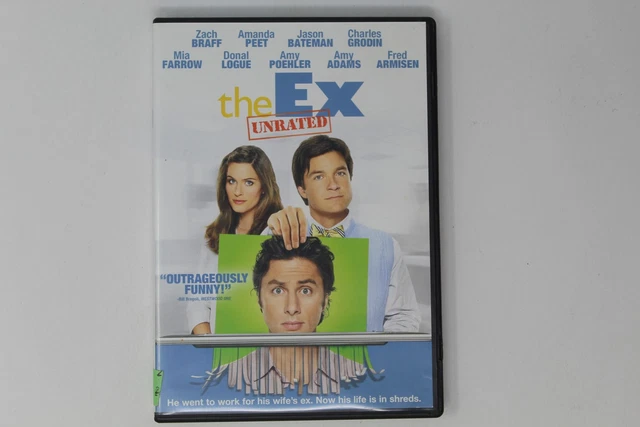 THE EX UNRATED DVD Zach Braff Amanda Peet Jason Bateman Comedy Special ...
