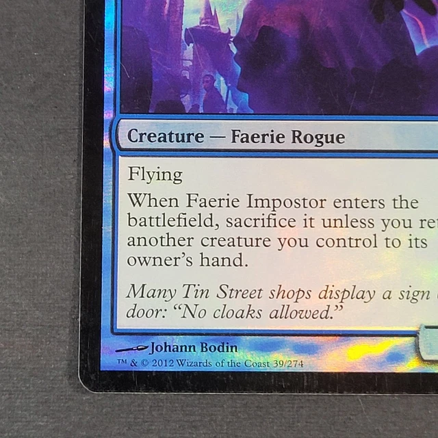 MTG CARD - 1x Faerie Imposter - Return to Ravnica LP/NM Foil Magic The ...