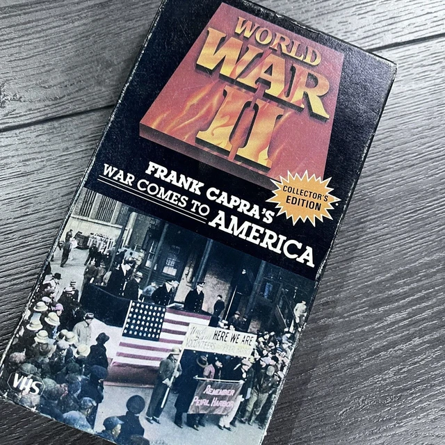 WORLD WAR 2 Frank Capra's War Comes To America VHS Tape Collectors ...