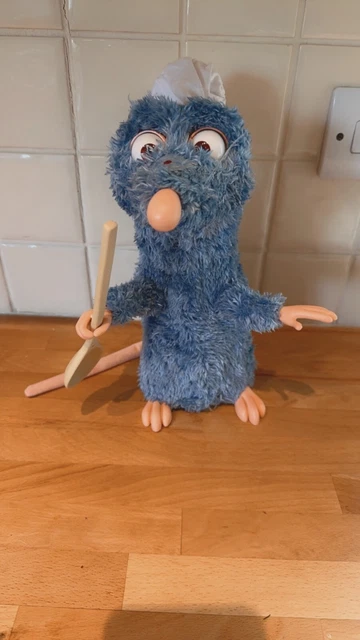 DISNEY PIXAR RATATOUILLE Little Chef Remy Interactive Moving Talking ...