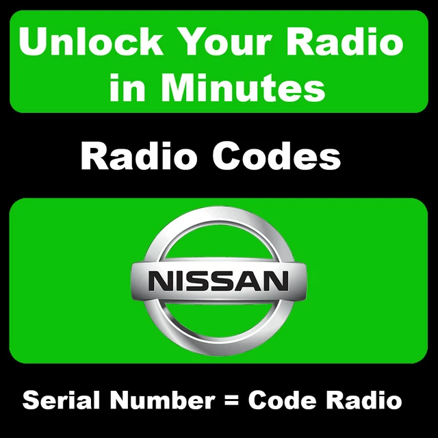 NISSAN RADIO CODES Connect Daewoo Clarion Blaupunkt 6 Unlock Stereo Pin NISSAN RADIO CODES Connect Daewoo Clarion Blaupunkt 6 Unlock Stereo Pin