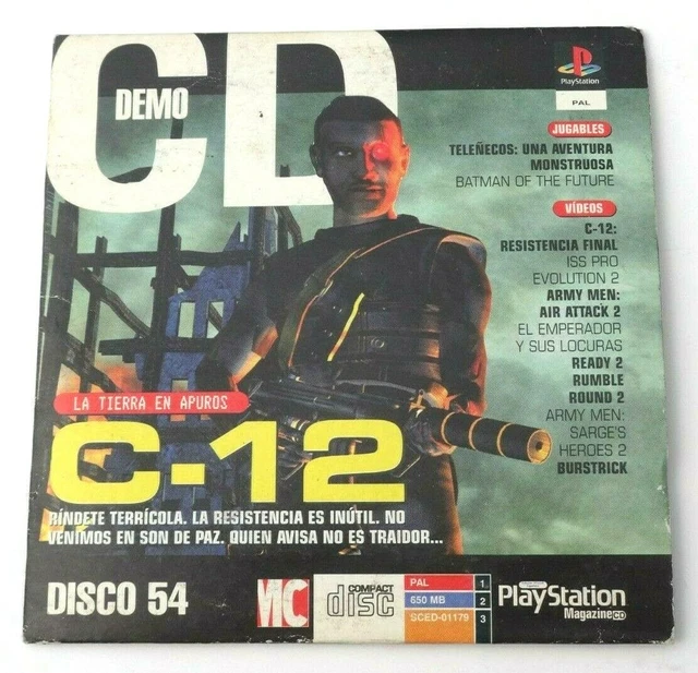 CD DEMO DISCO 54 Euro Demo 69 Playstation Psx Ps1 Playstation Magazine ...