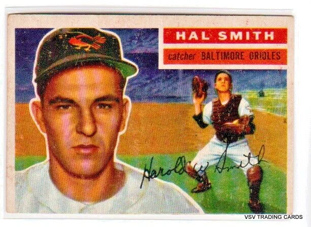 1956 TOPPS HAL Smith. Orioles de Baltimore #62 EUR 9,98 - PicClick FR
