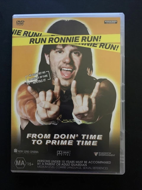 Run Ronnie Run Dvd 2002 David Cross Bob Odenkirk Bruce Taylor