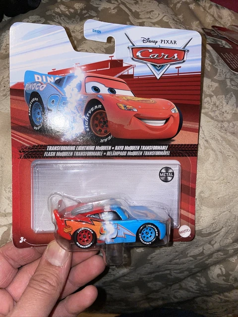 DISNEY PIXAR CARS TRANSFORMING LIGHTNING MCQUEEN 2022 1:55 DIECAST ...