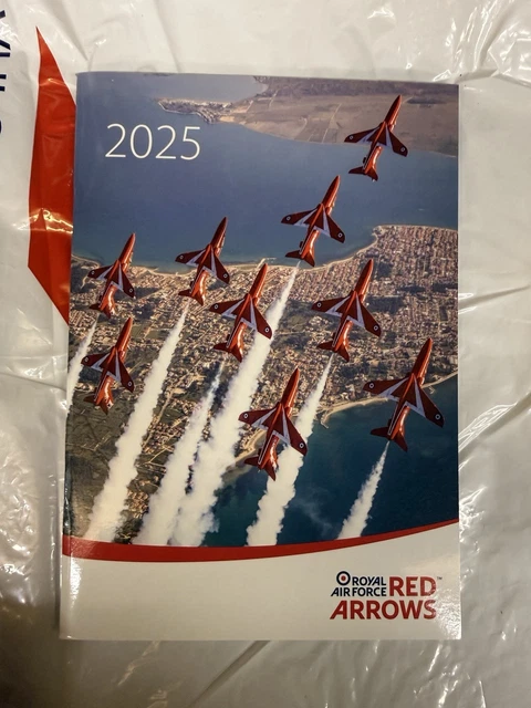 RAF RED ARROWS 2025 Air Show Display Booklet £1.16 - PicClick UK