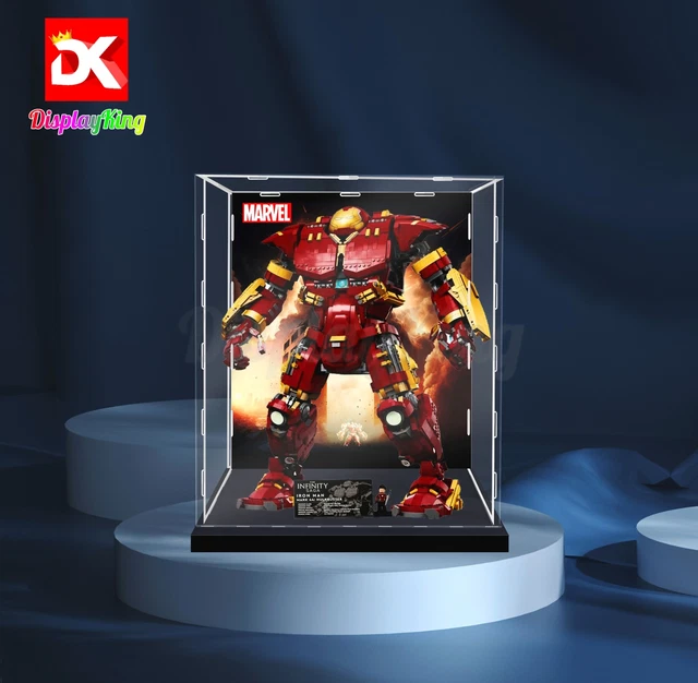 DISPLAY KING- ACRYLIC display case for Lego Hulkbuster 76210 (NEW) £129 ...