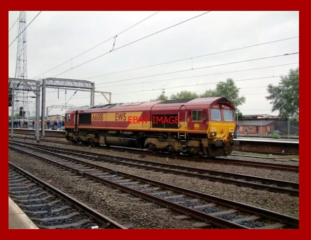 PHOTO CLASS 66 Loco No 66018 £1.65 - PicClick UK