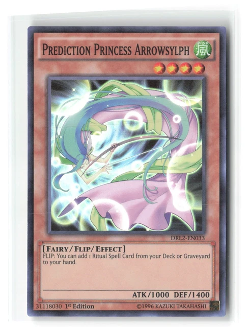 PREDICTION PRINCESS ARROWSYLPH DRL2-EN033 Super Rare 1st Edition Yu-Gi ...
