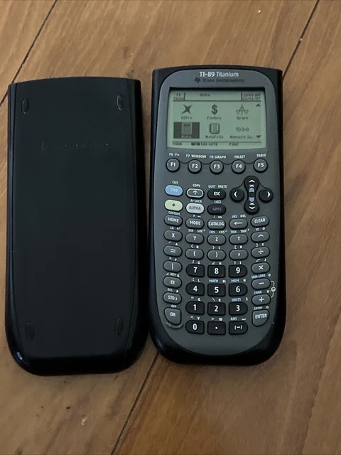 TEXAS INSTRUMENTS T1-89 Titanium Calculator Black Working $30.00 ...
