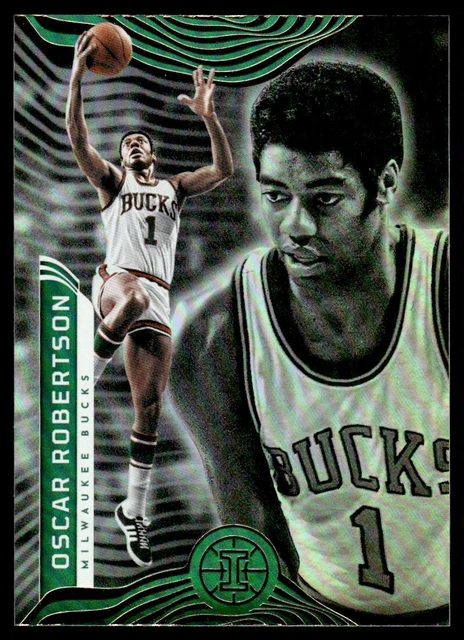 2021-22 PANINI ILLUSIONS Basketball Card Oscar Robertson Milwaukee ...