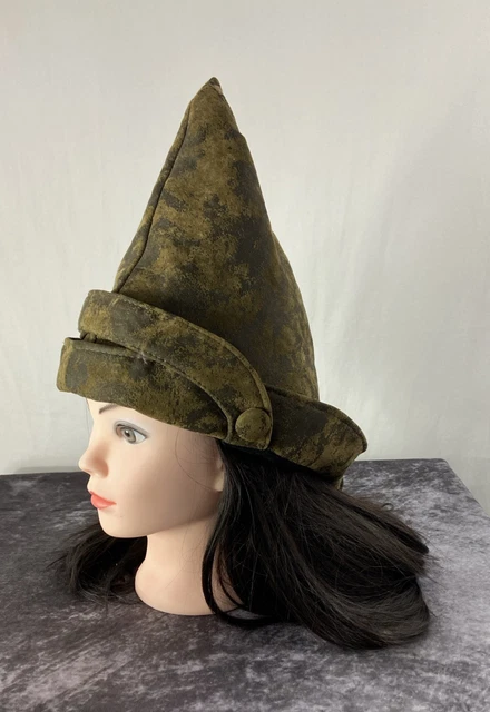 ELOPE ROBIN HOOD Hat Cap Adult Costume Adjustable Renaissance 13" Long ...