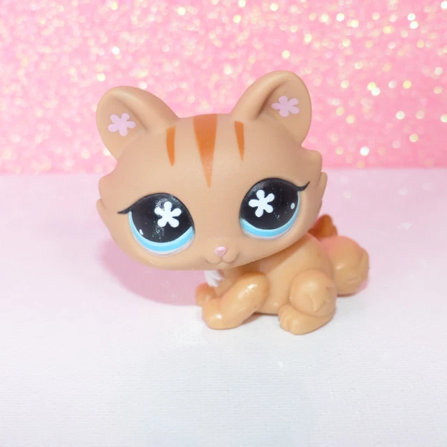 AUTHENTIC LITTLEST LPS 649 chat cat sphynx crouching petshop PET SHOP ...