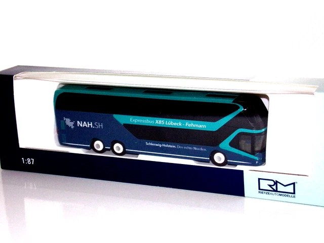 RIETZE 1:87 69051 Neoplan Skyliner NAH.SH Expressbus Lübeck Fehmarn AK ...