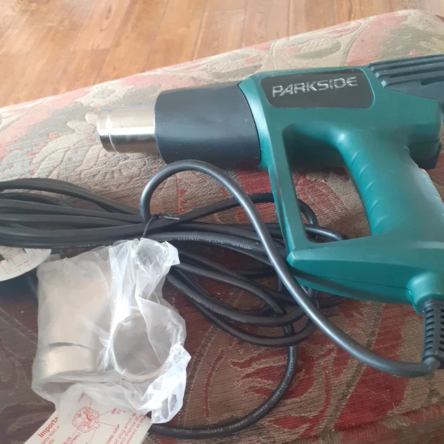 PARKSIDE 2000W DIGITAL Hot Air Heat Gun With 4 Nozzles Corded £16.10 ...