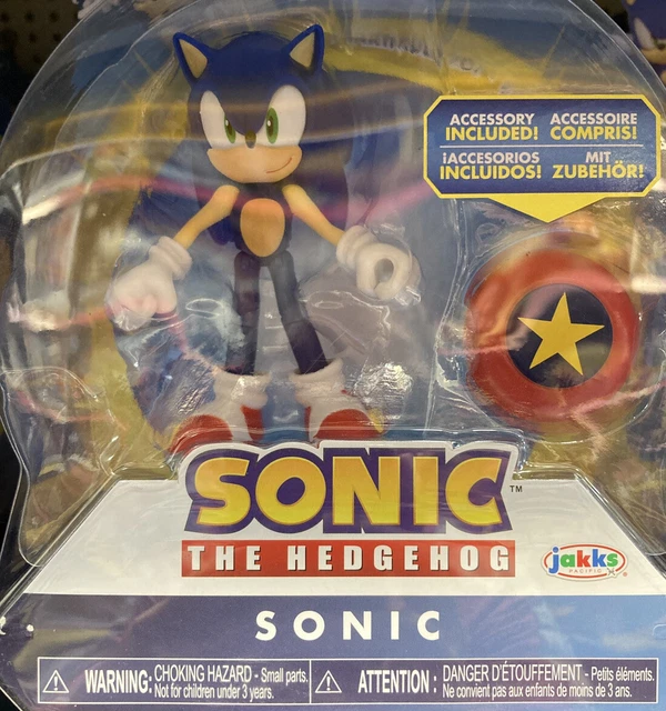 SONIC THE HEDGEHOG: Sonic Articulation Figurine - JAKKS Toys Action Figure - NEW £15.50 ...