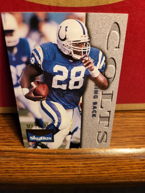 NFL 1995 SKYBOX Premium Marshall Faulk Football Card # 54 HOFer RB ...