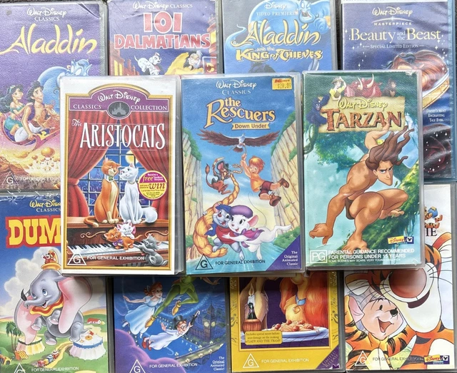 DISNEY VHS TAPES - Bulk Lot Of 11 VINTAGE RARE COLLECTION VHS#334 £30. ...