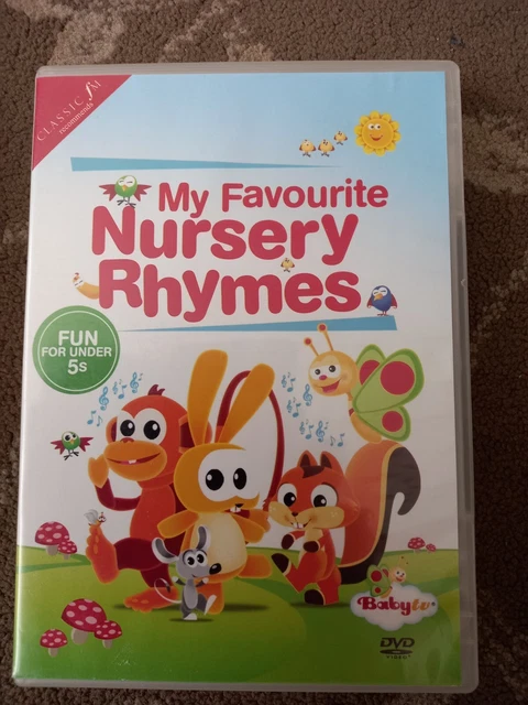 BABY TV MY Favourite Nursery Rhymes Dvd Kids £39.99 - PicClick UK