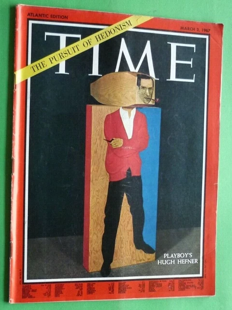 HUGH HEFNER PLAYBOY'S RARO magazine TIME march 3 1967 EUR 42,86 ...