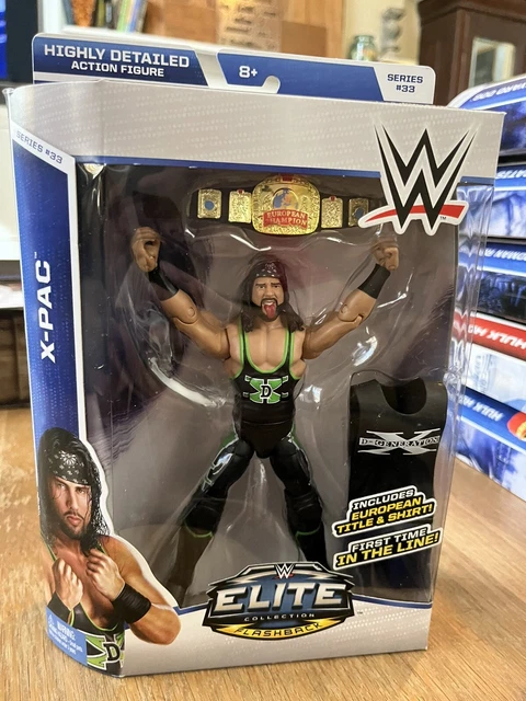 MATTEL WWE ELITE Series 33 Flashback X-PAC DX First Time in Line ...