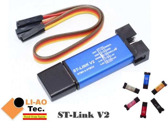 ST-LINK V2 MINI STM8 STM32 STLINK Simulator Download Programming with ...