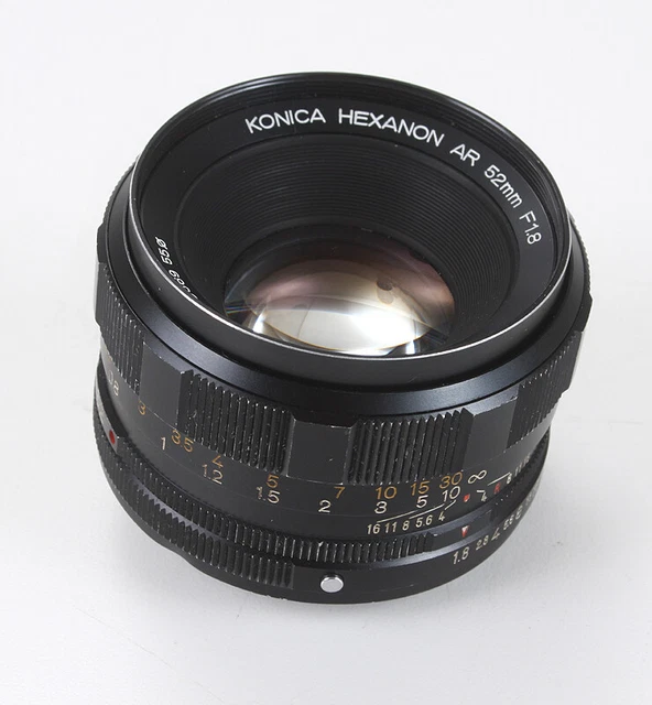 52MM 52/1.8 KONICA Hexanon Ar, Lumière Poussière Et Débris/180204 EUR ...