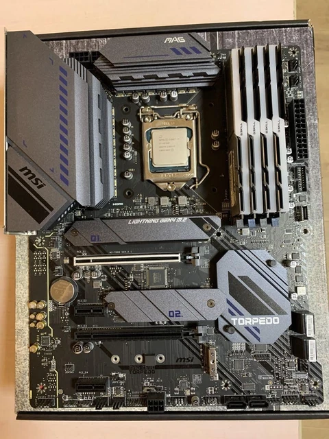 MSI Z590 CORE I7 10700F 32GB RGB RAM Motherboard Used £517.26 - PicClick UK