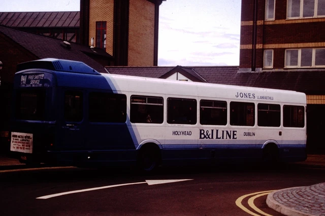 ORIGINAL BUS COACH Slide Jones Llanfaethlu B&I Line Dublin Holyhead Ref ...