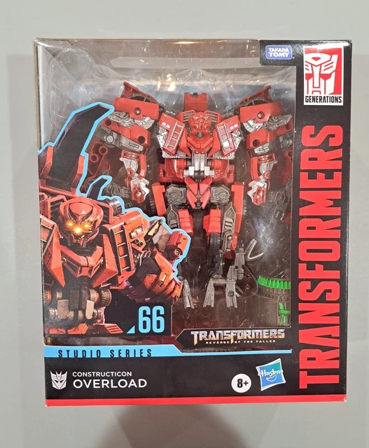 HASBRO TRANSFORMERS STUDIO Series #66 Movie Constructicon Overload ...