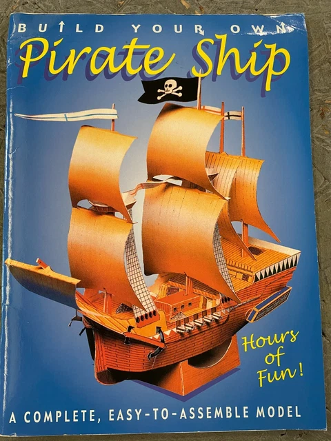 BUILD YOUR OWN Pirate Ship Model by Pat Doyle £3.18 - PicClick UK