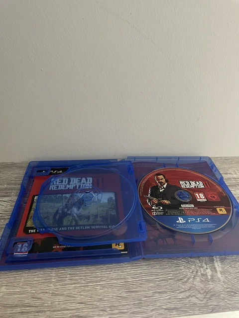 RED DEAD REDEMPTION 2 / DATA DISC, MAP & CASE / Slight Box Damage £7.00 ...