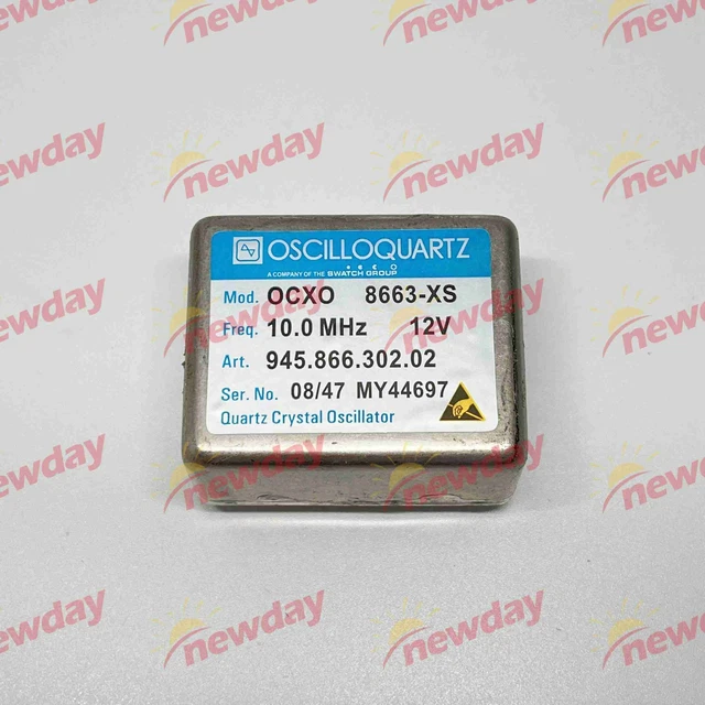 1 STCK. OCZILLOQUARTZ 8663-XS 10 MHz 12 V Sinewave OCXO Kristalloszillator EUR 46,73 - PicClick DE