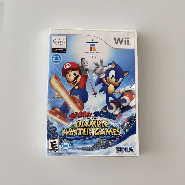 MARIO & SONIC at the Olympic Winter Games (Wii) Complete in Box CIB ...